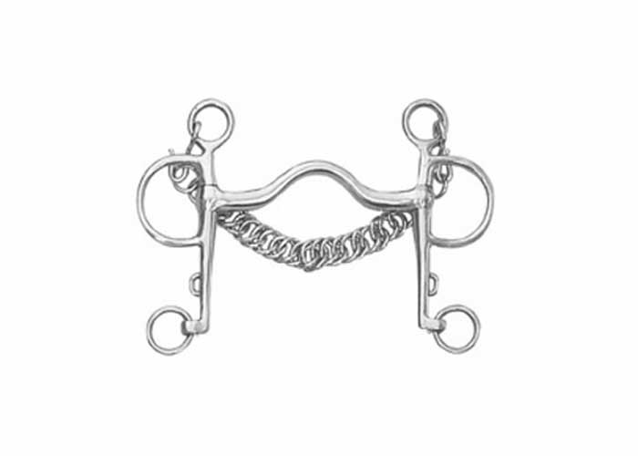 Horse Bit - Ported Pelham (High Port) Bit