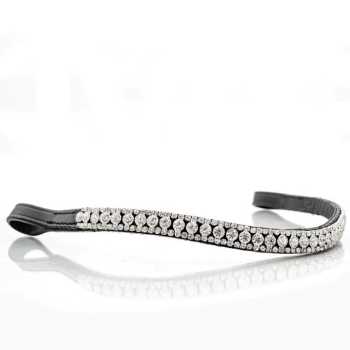 Equesta Diamante Browband- Black